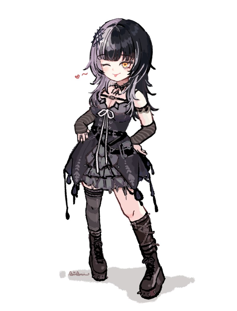 Cute Goth Gf
