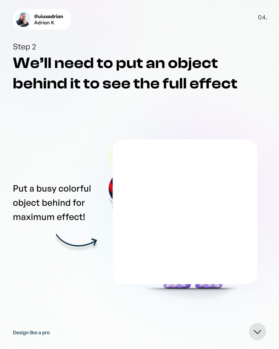 How to create a glass effect in Figma - Thread from UI Adrian ...