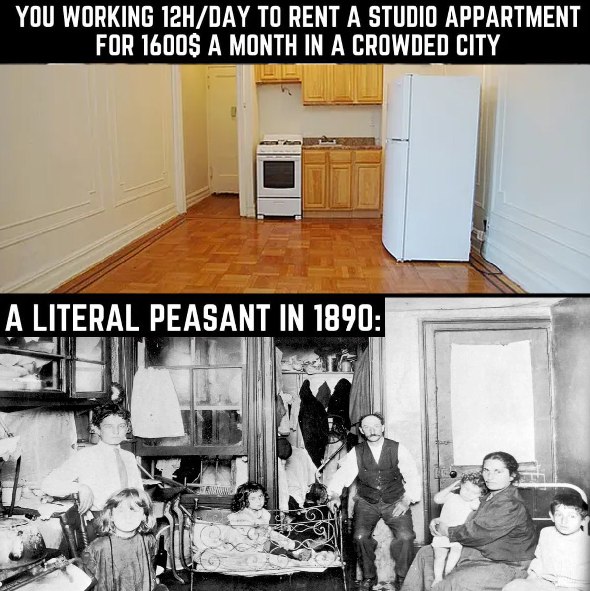 You know I like explaining that the past wasn't as bad as everyone ...