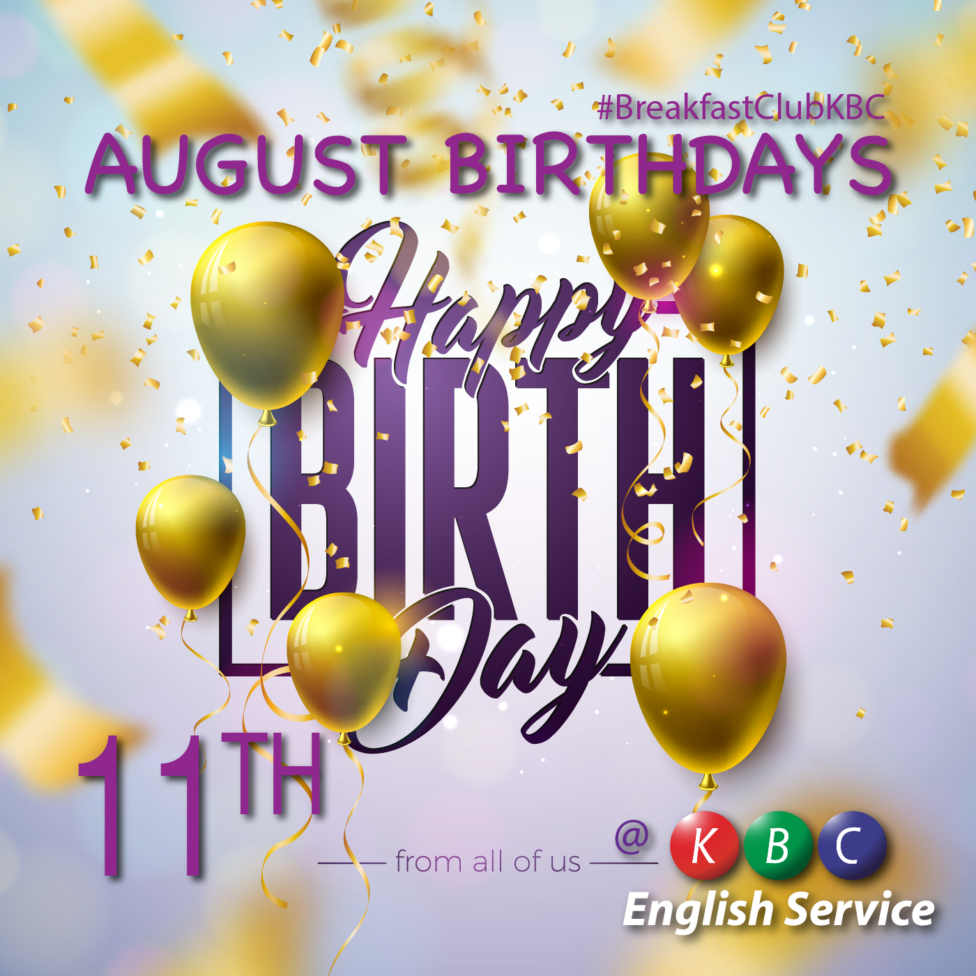 Happy Birthday August Babies