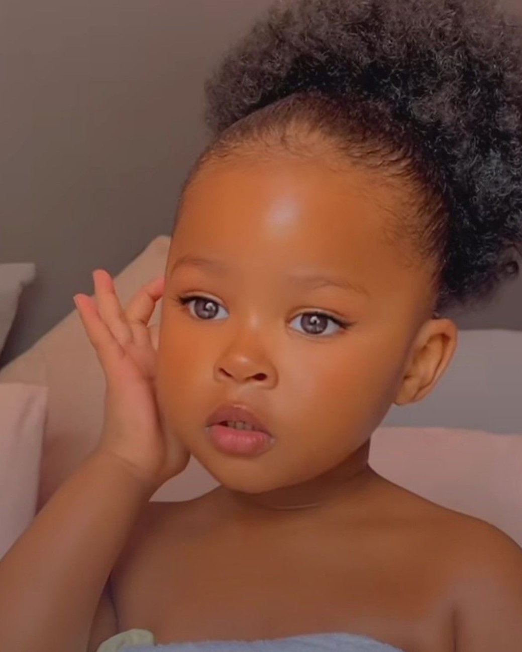 Mixed Baby With Pretty Eyes