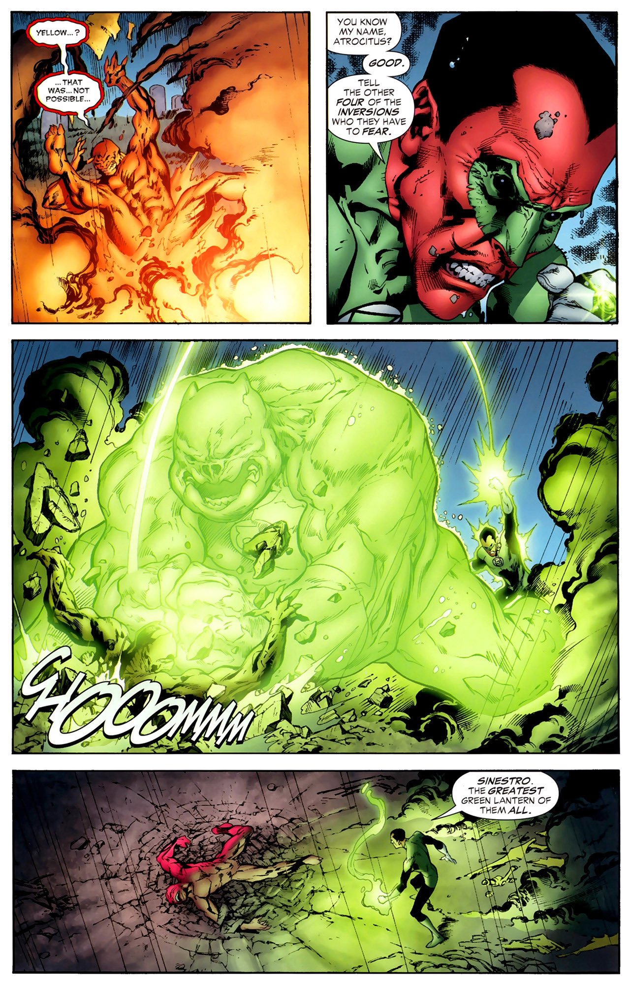 Atrocitus Vs Sinestro