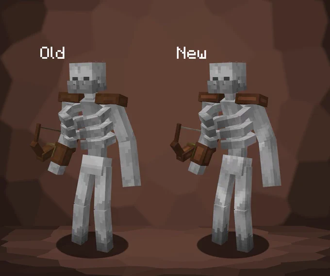 Minecraft Papercraft Mutant Skeleton