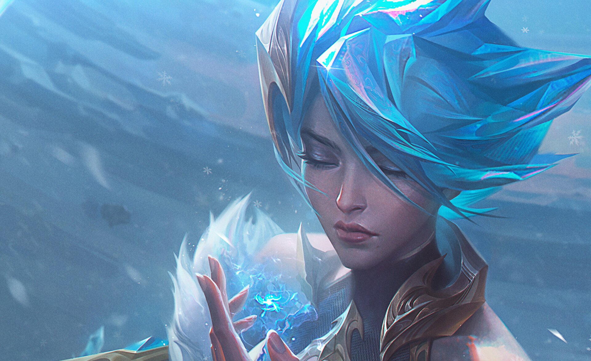 Frostblade Irelia Splash Art