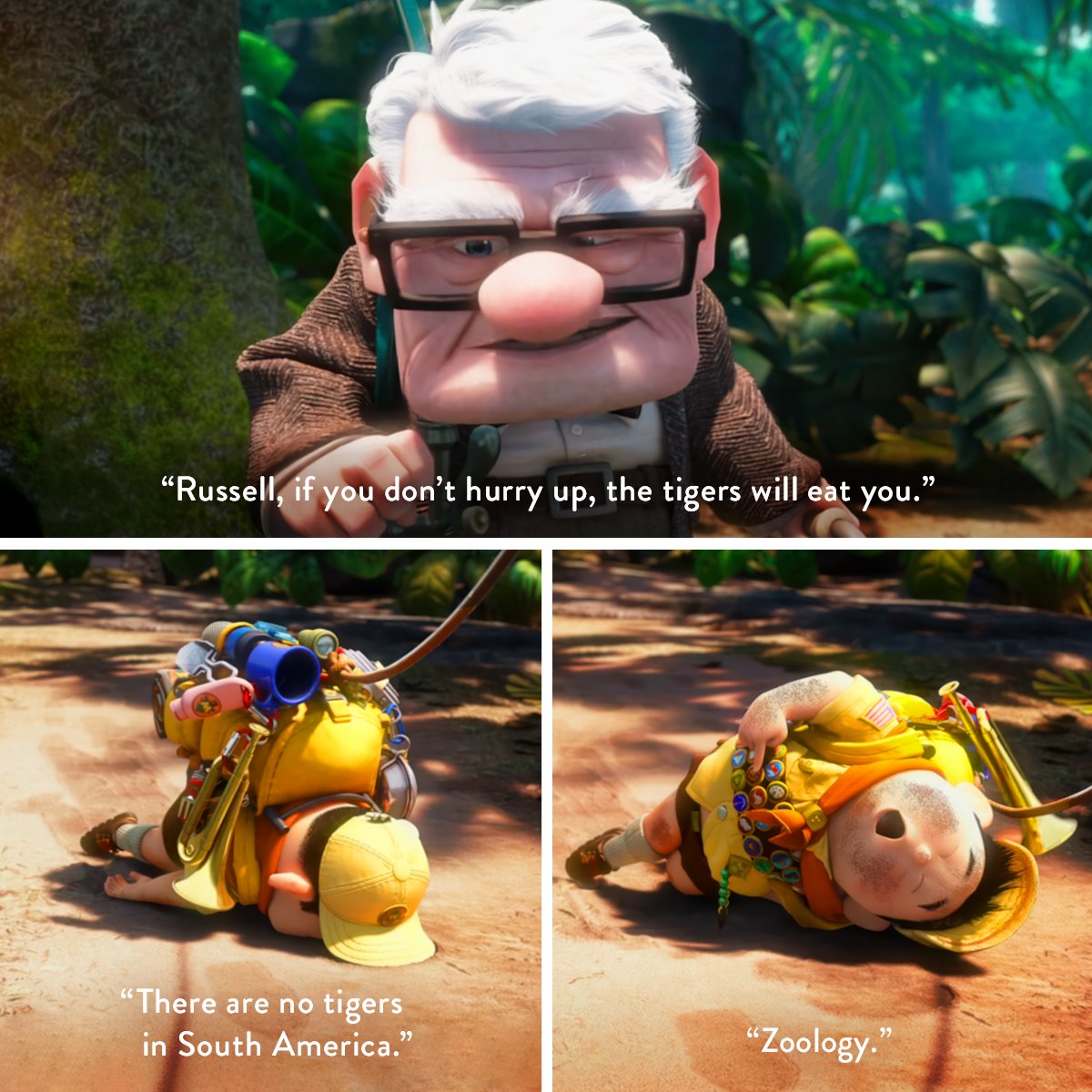 Up Russell Quotes Wilderness Explorer