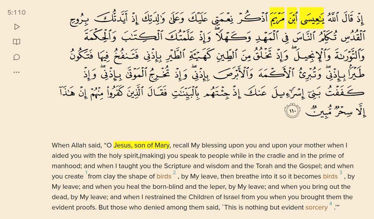 [Thread] All Quranic verses that mention Jesus (peace be upon him ...