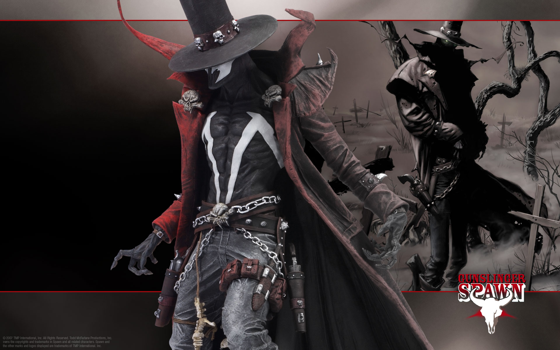 Gunslinger Spawn Wallpaper