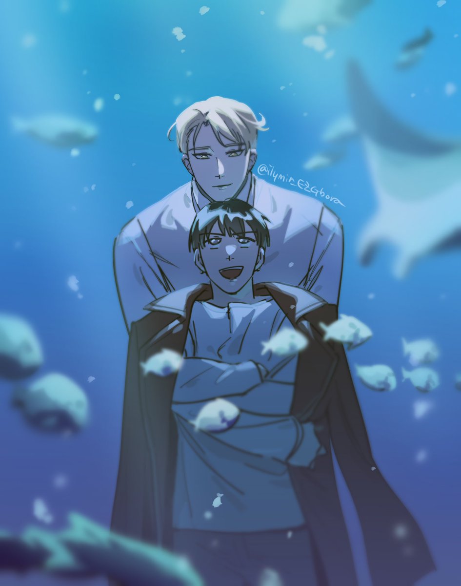 「내스급 완독 여운째져서 그리는 현제유진 …. #내스급 #mysclasshunters #hjyj」BORA🎁merchshopの漫画