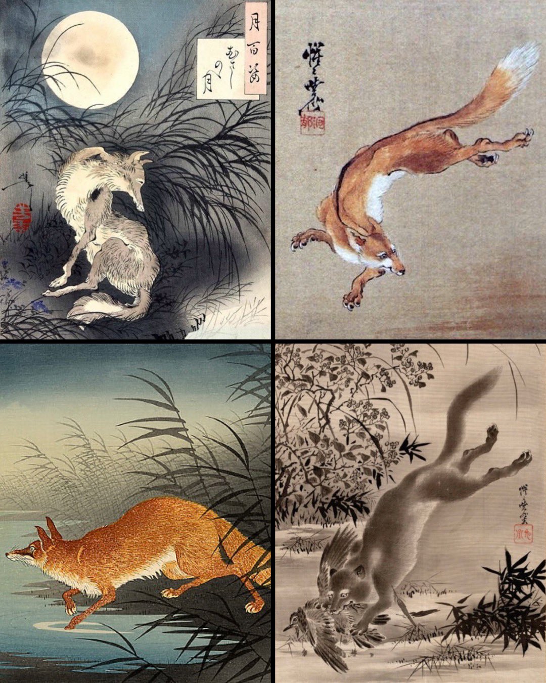 Kitsune Traditional Art