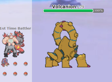 Volcanion Sprite