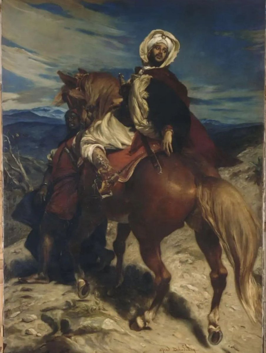 The last Muslim king of Spain, Muhammad XII surrendered the keys of ...