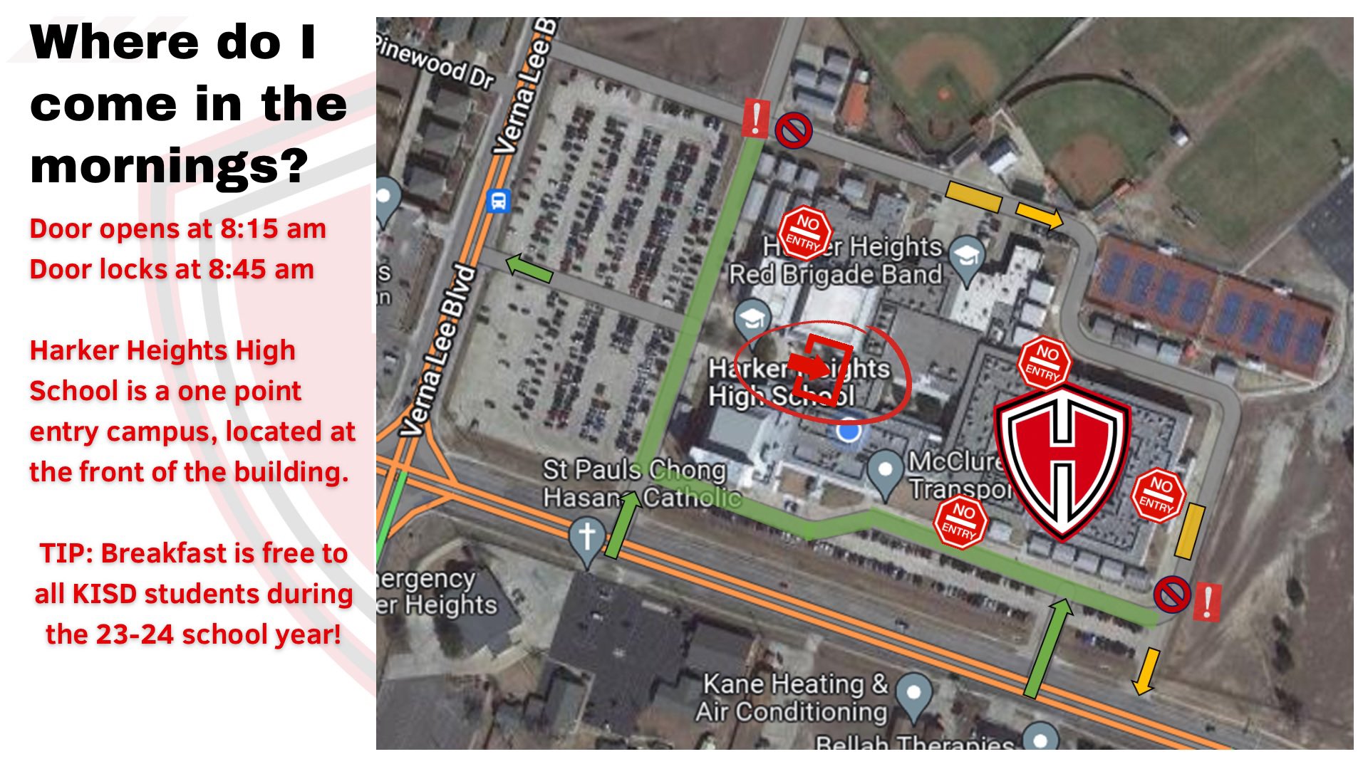 Herricks High School Campus Maps Mineola Is True To Its Name—a