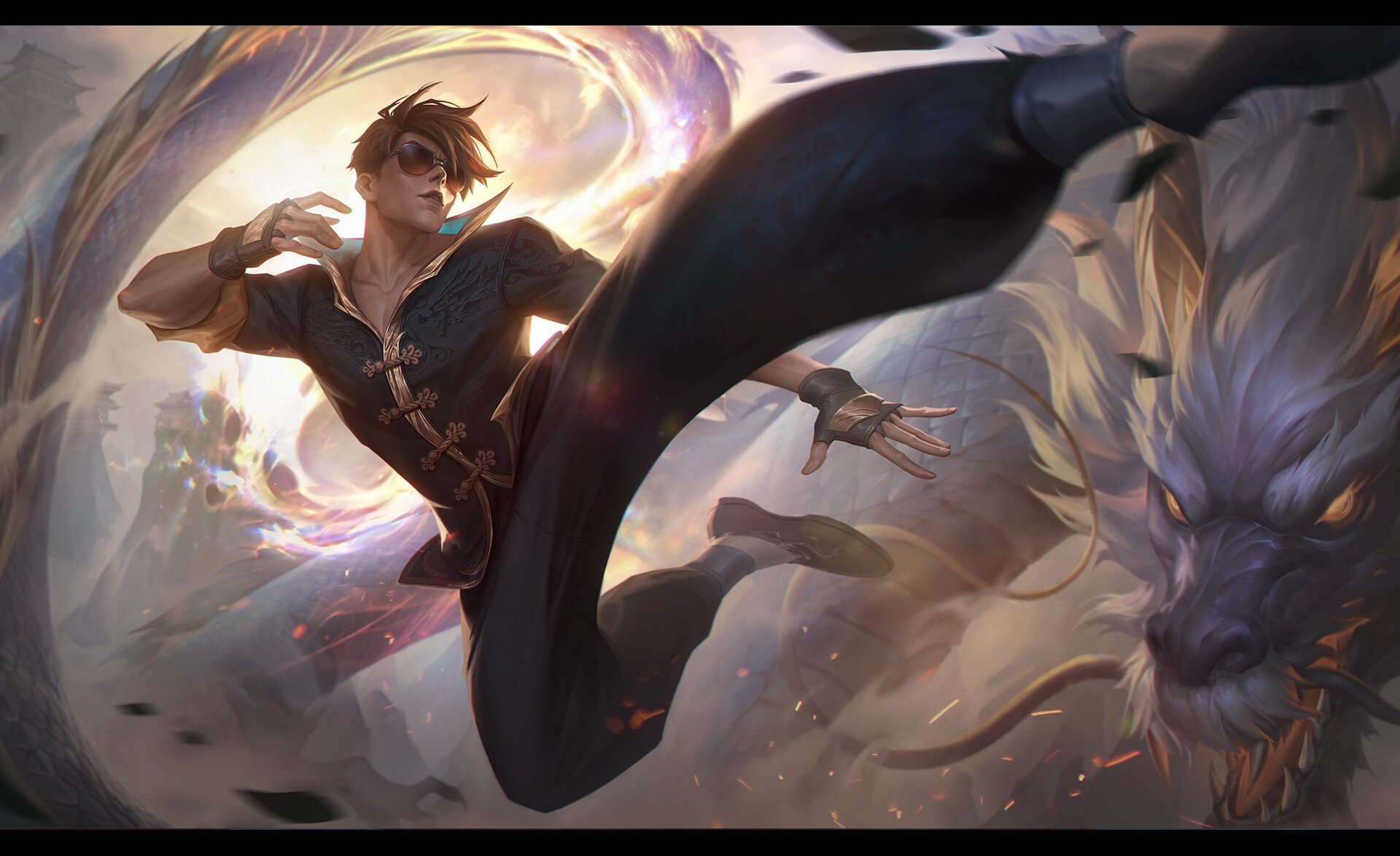 Lee Sin Splash Art Chinese