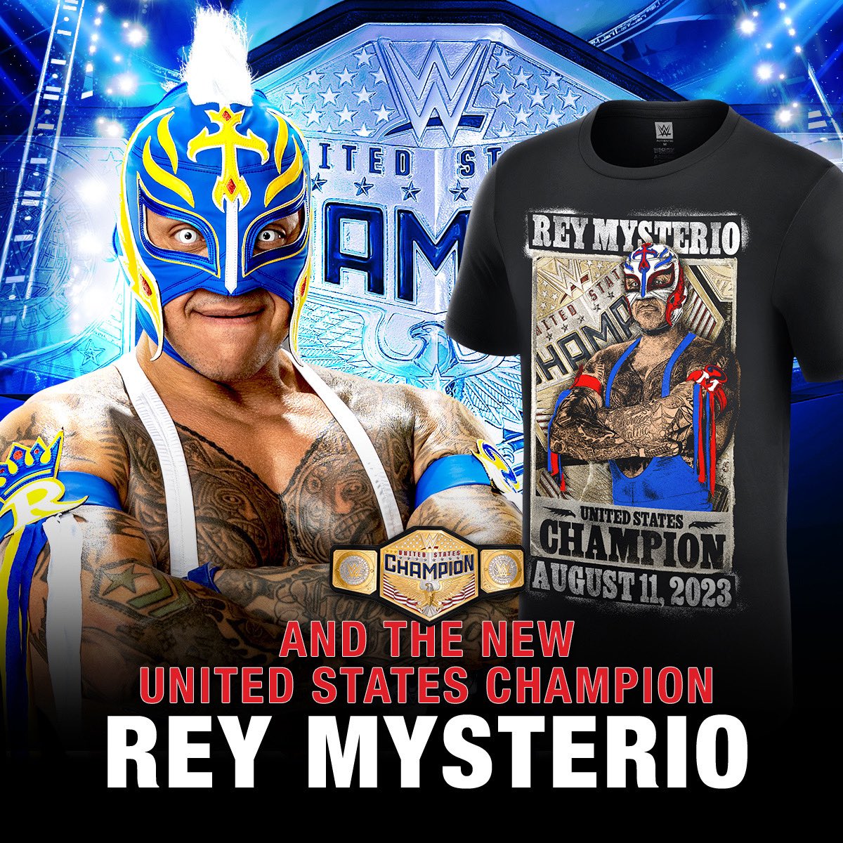 Wwe Rey Mysterio Champion