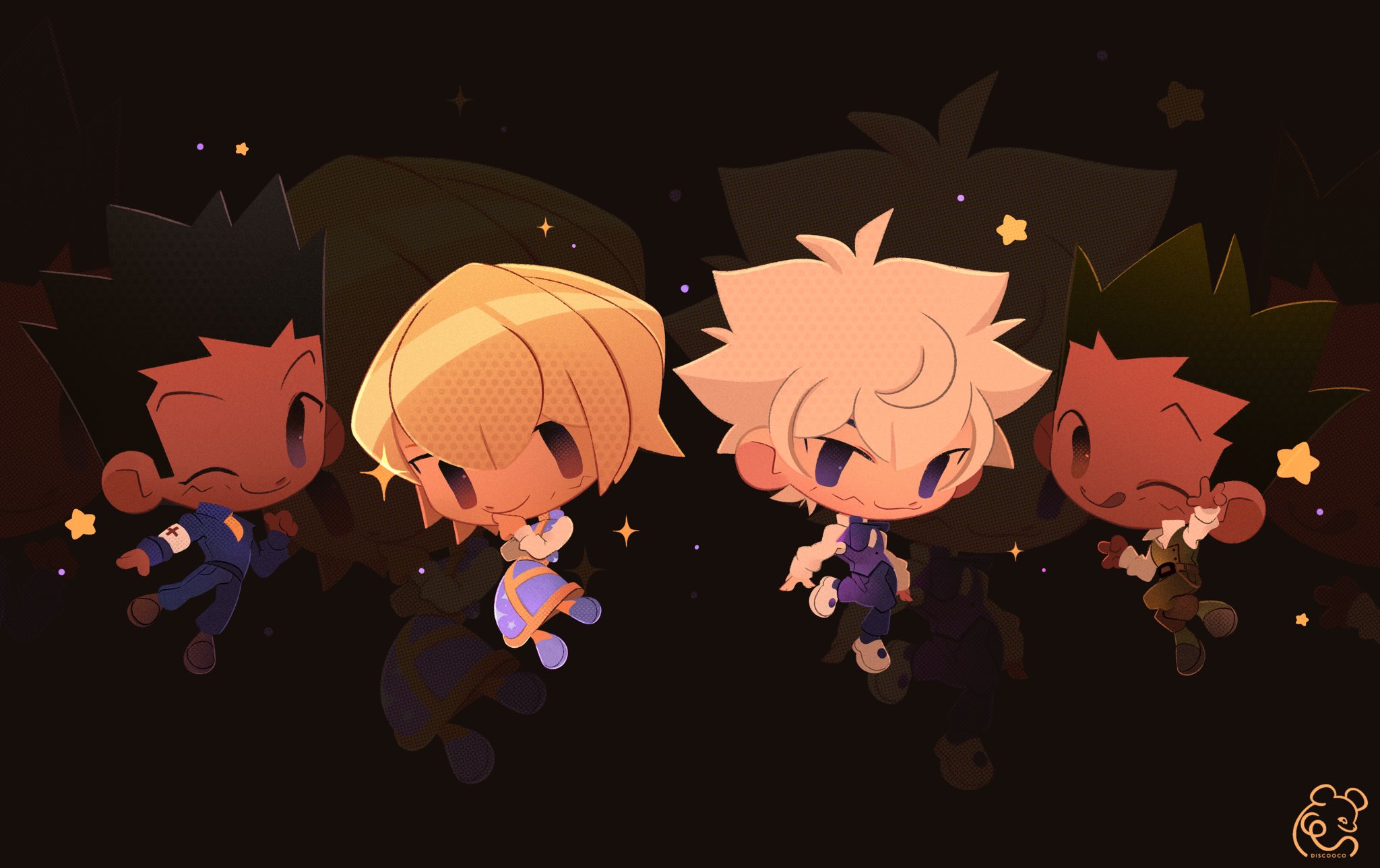 Fondo De Pantalla Chibi De Gon Hunterxhunter