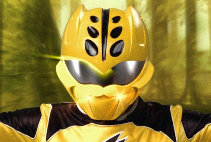 Power Rangers Jungle Fury Yellow Ranger