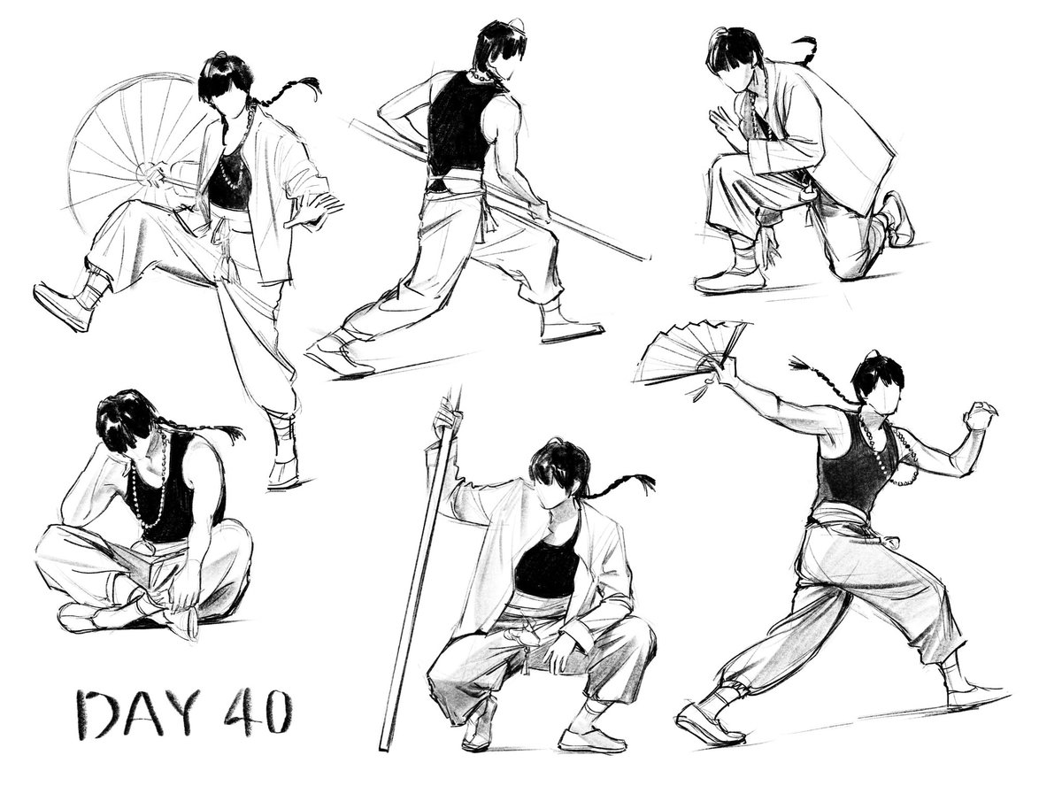 「Practice sketches」FURLESSの漫画