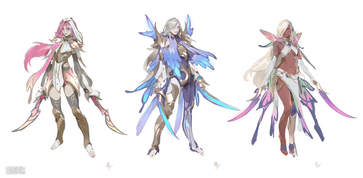 「Faerie Court Katarina Concept Art by Luc」|Spideraxeのイラスト