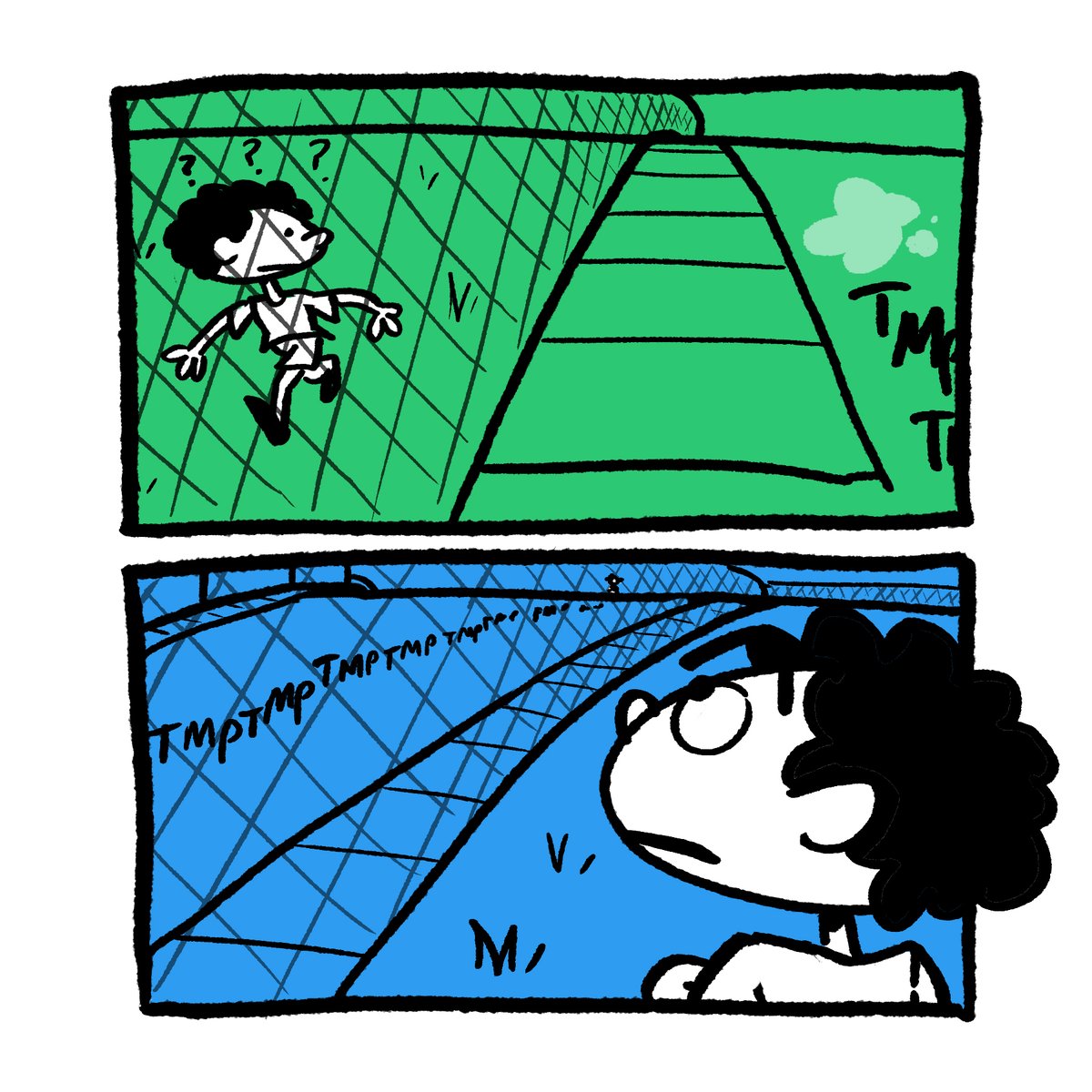 「hopper goes to a party, part 5 (2/2) 」connorの漫画