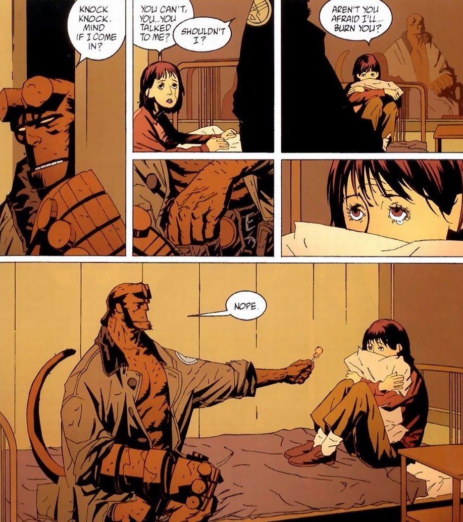 Hellboy Y Liz Amor