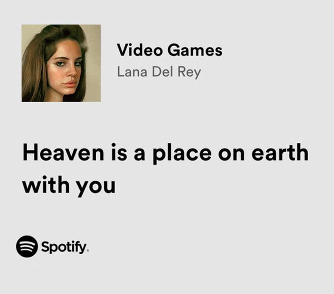 Lana Del Rey Video Games Lyrics