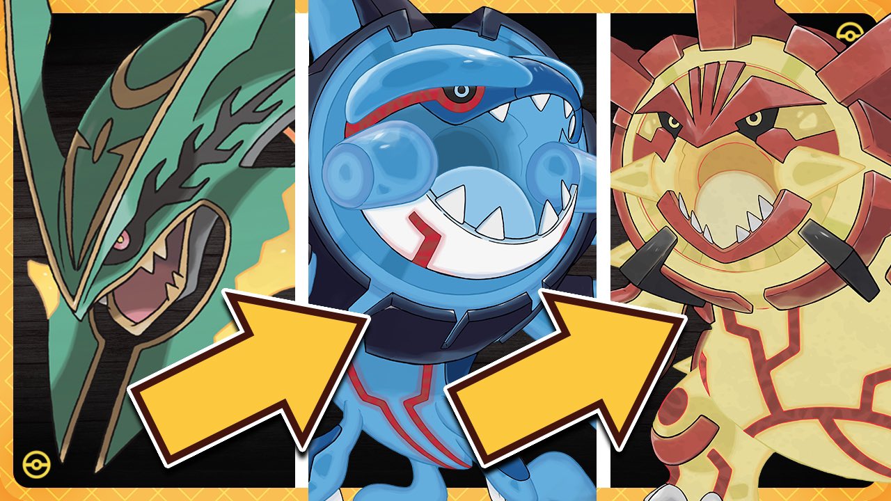 Legendary Pokemon Mega Evolutions
