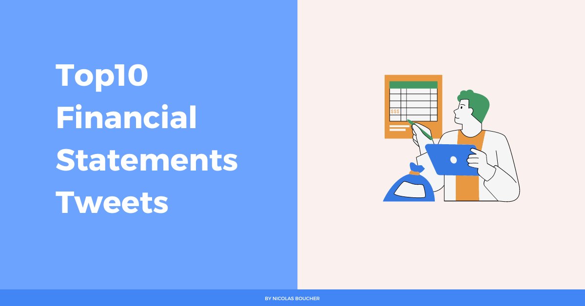 Top 10 Financial Statements Tweets You have the exclusive opportunity ...