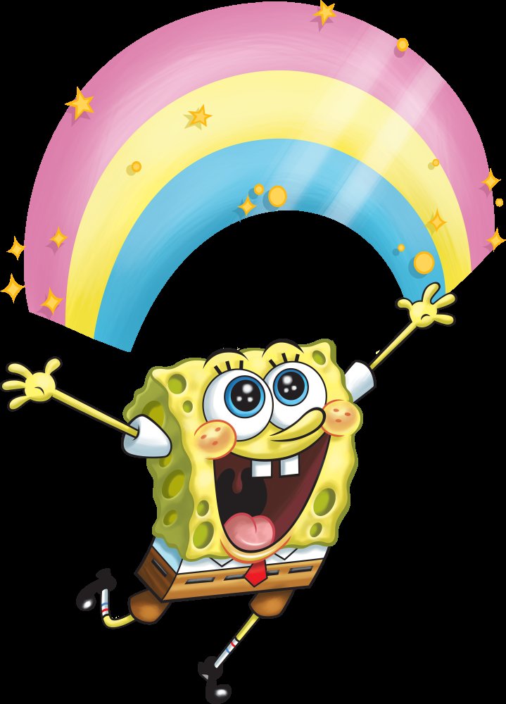 Spongebob Rainbow Wallpaper