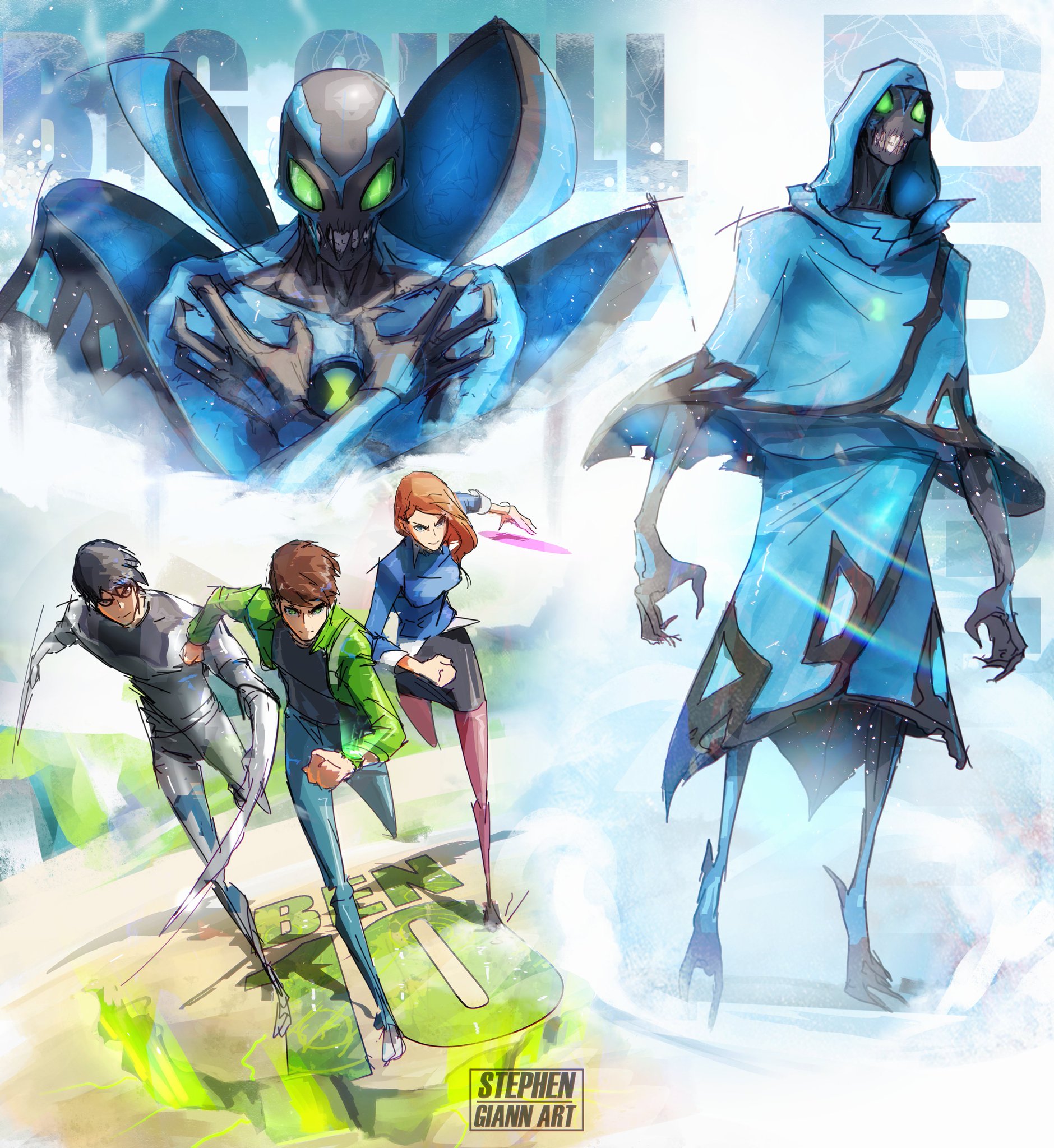 Ben 10 Big Chill Babies