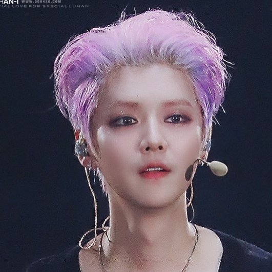 Luhan Purple Hair