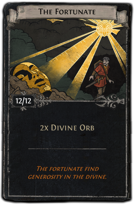 The fortunate find generosity in the divine : r/pathofexile