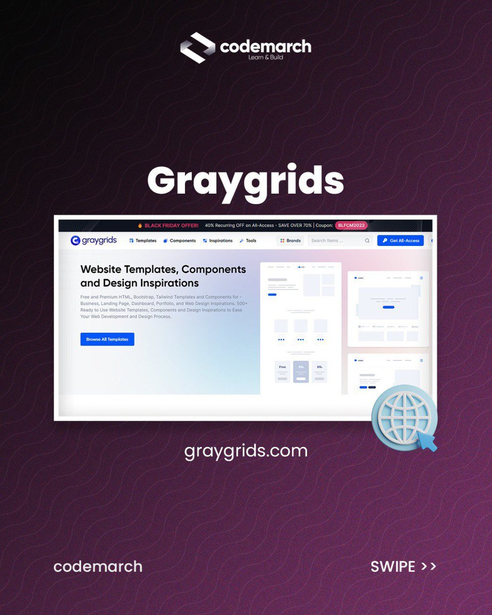Free HTML/CSS Templates: - Thread from codemarch @codemarch - Rattibha