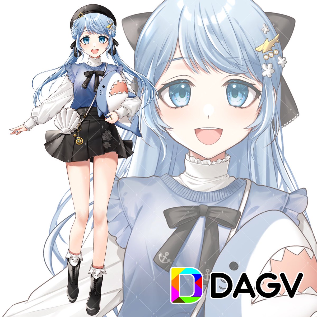 お仕事情報 ライバー事務所 DAGV所属のしゆちゃん( #shiyu___s」|おむお🍙のイラスト