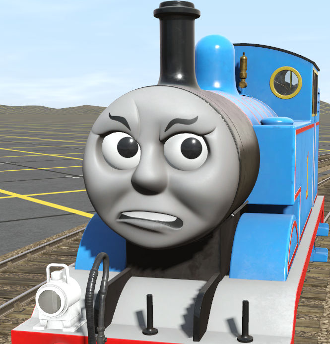 Thomas The Tank Engine Angry