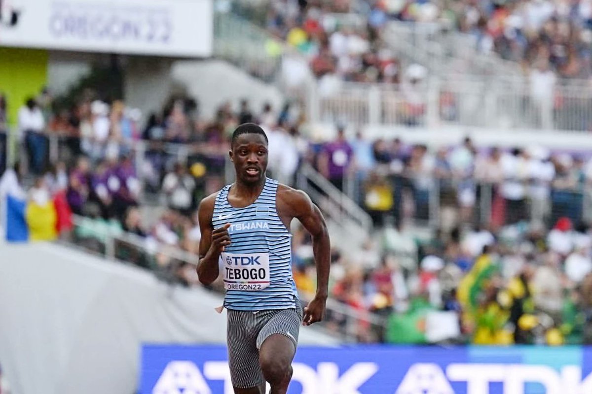 🇧🇼Letsile Tebogo becomes the first African to win a medal in 100m at ...