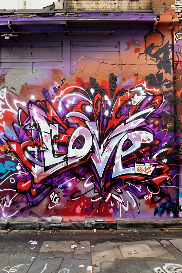 Graffiti Words Love
