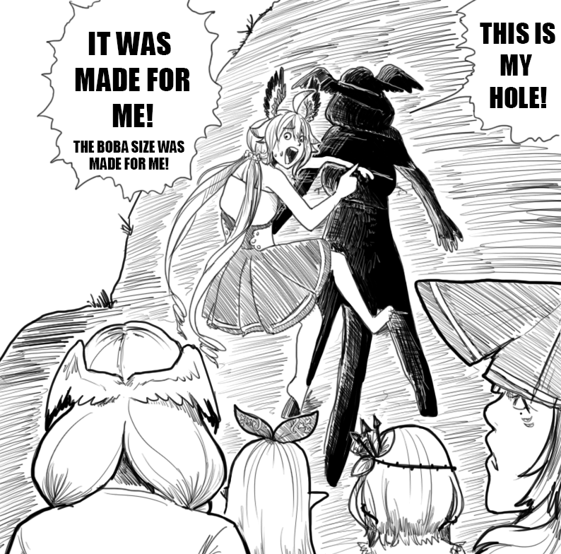 「As long as the head wing fits... from The Enigma of Amigara 」Agitoの漫画