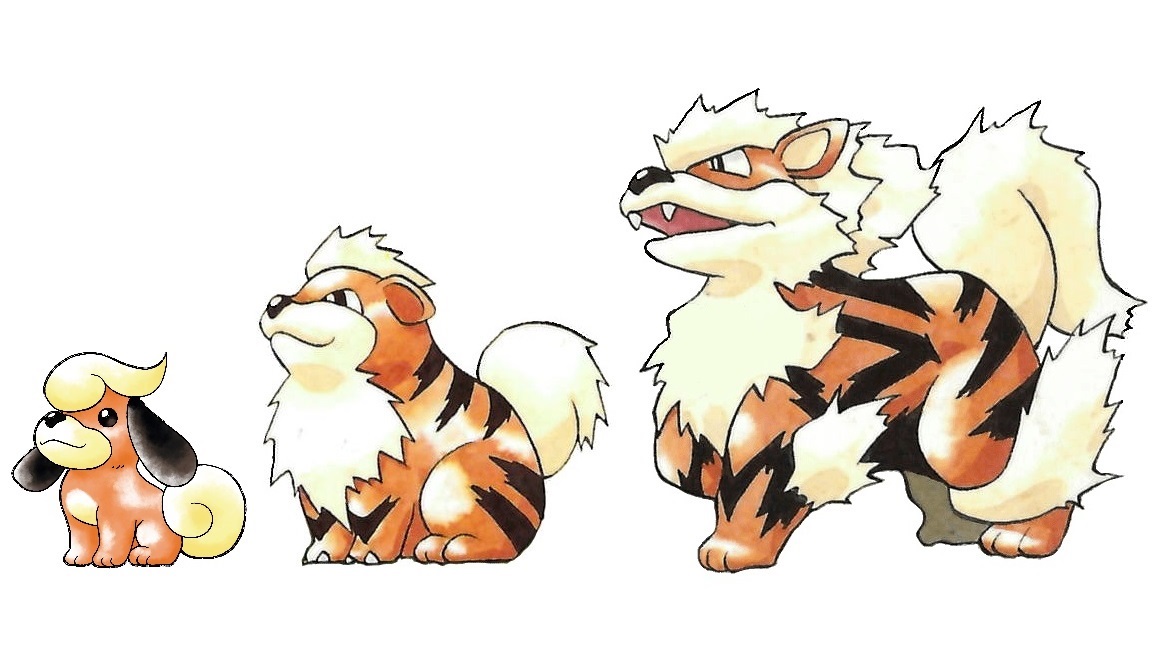 Growlithe Arcanine