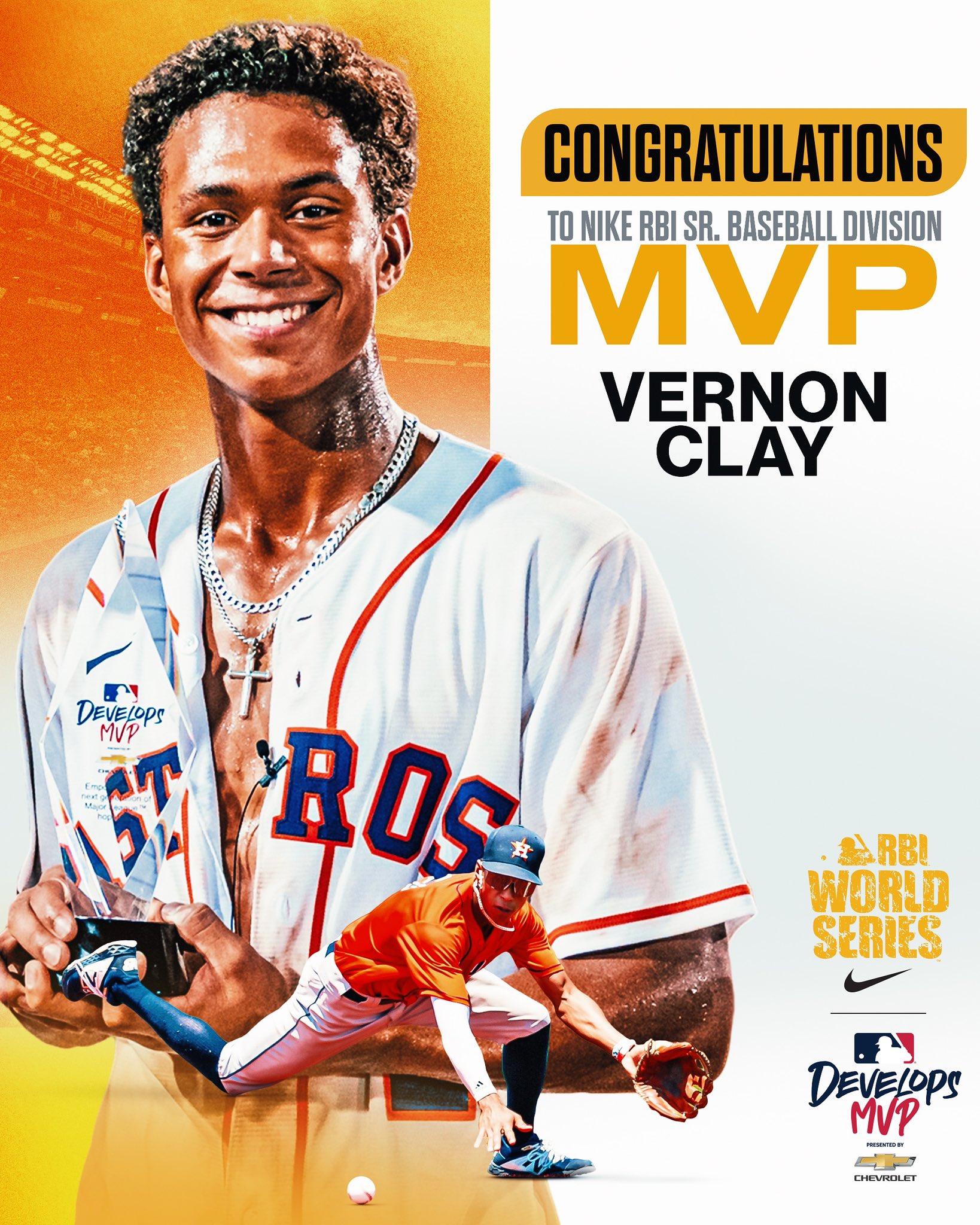 Nike Baseball Poster