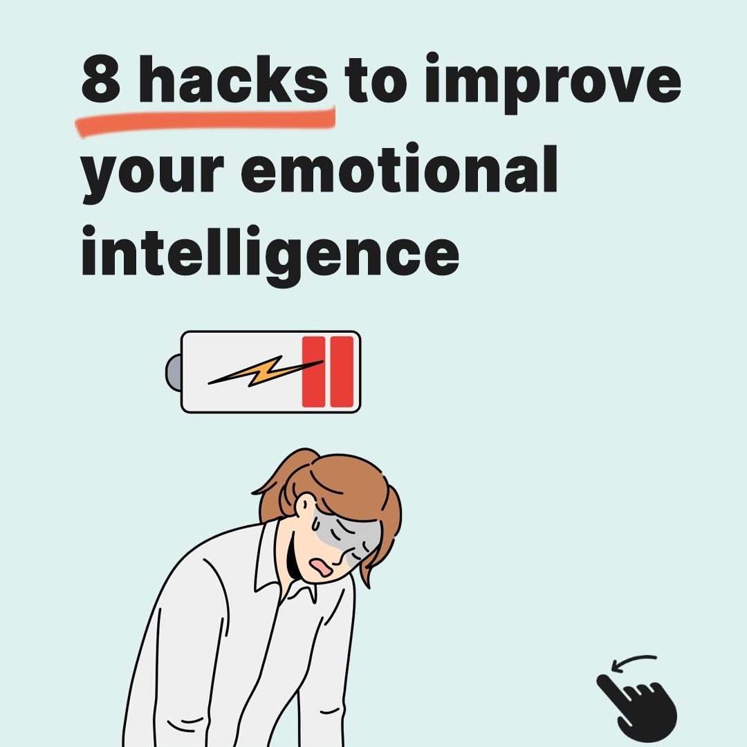8 HACKS TO IMPROVE YOUR EMOTIONAL INTELLIGENCE - Thread from Eminent ...