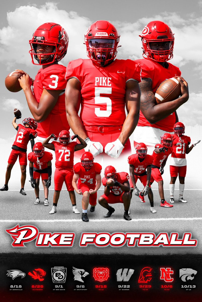 Pike Red Devils Logo Pike Red Devils ISC Sports Network