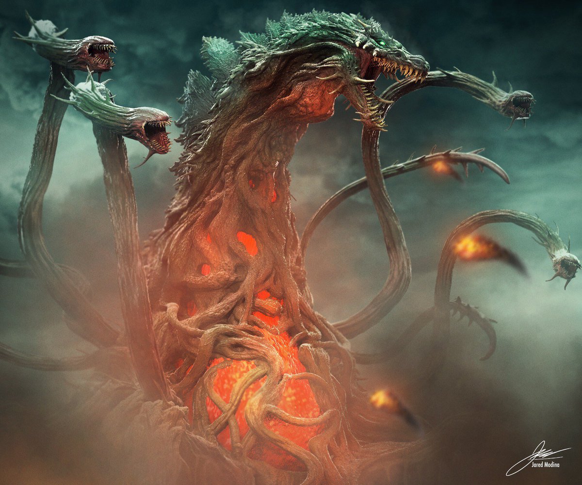 Biollante Rose Form Art