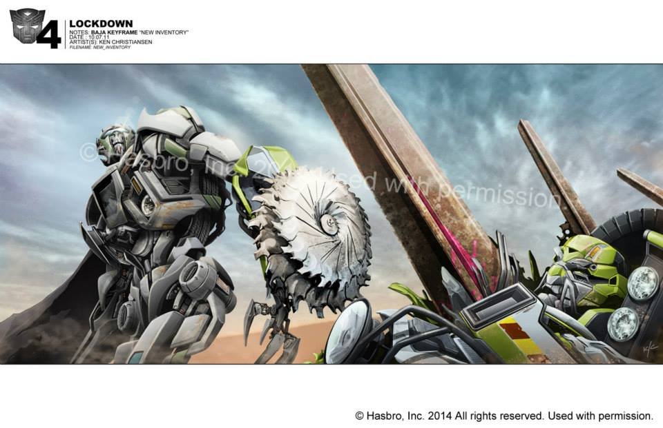 Transformers 4 Lockdown Poster