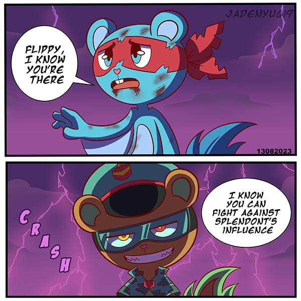 Happy Tree Friends Flippy X Splendid