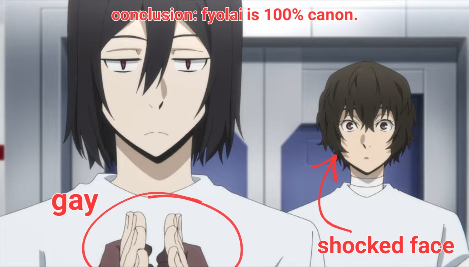 Manga Shocked Face