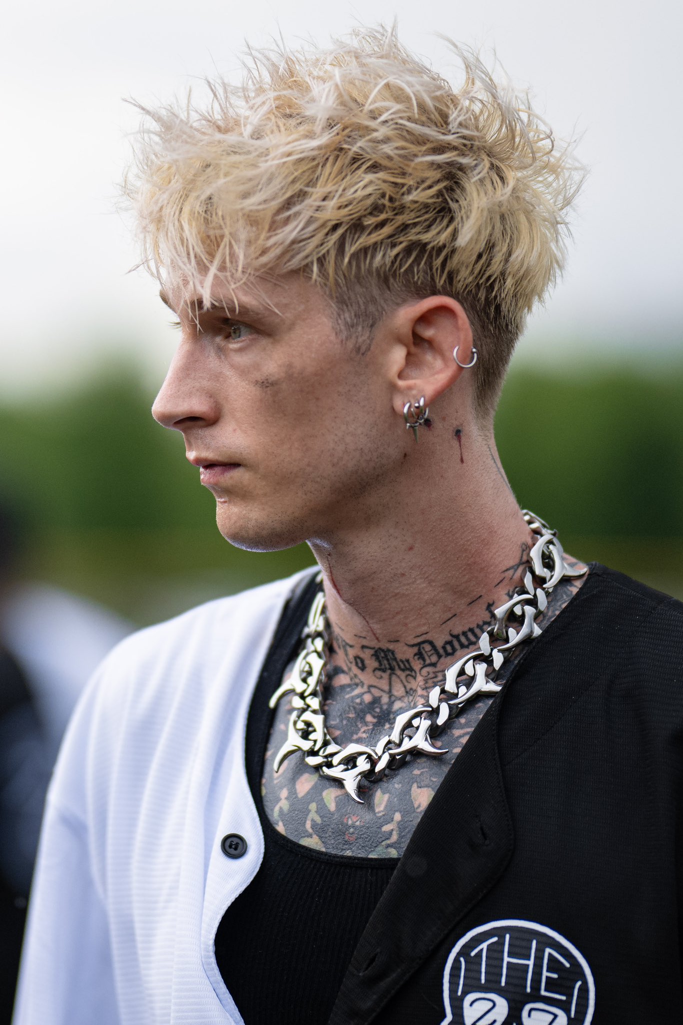 Mgk Haircut Mohawk