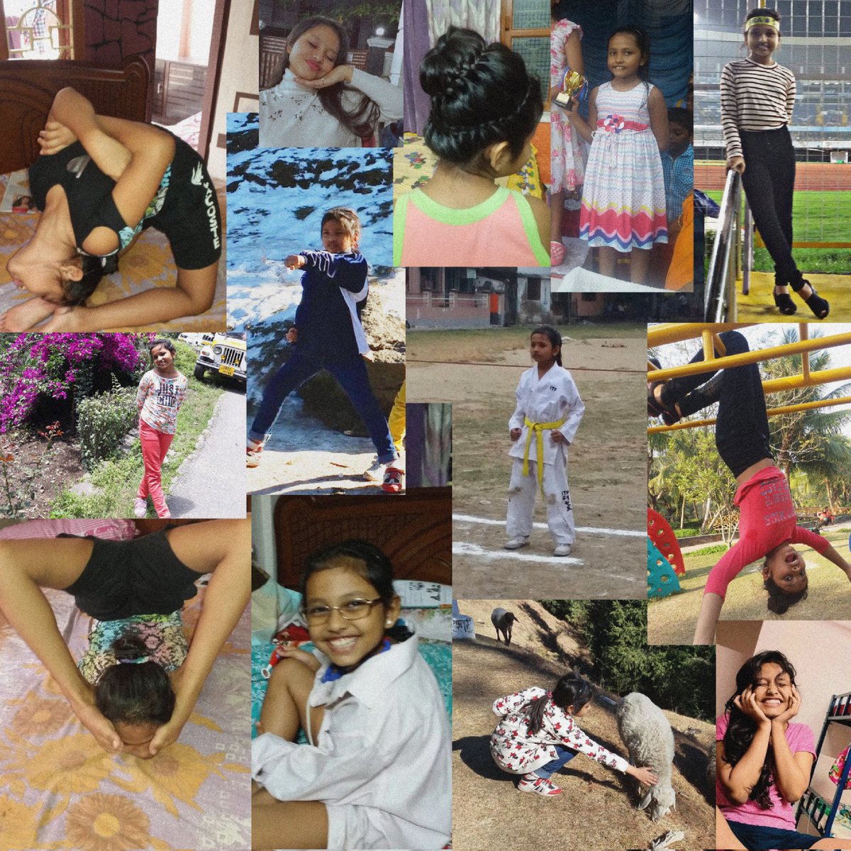 ⚠️⚠️⚠️ This is my 16 year old baby sister, Riti Saha. So full of life ...