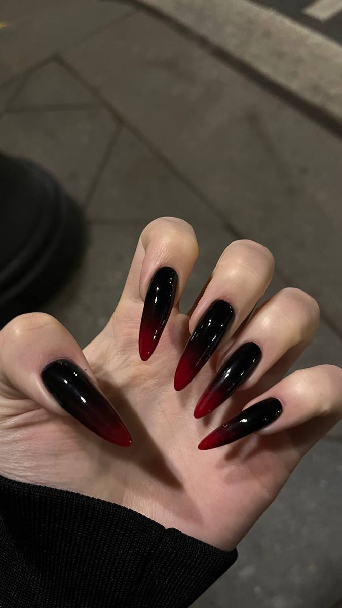 Pointy Vampire Nails