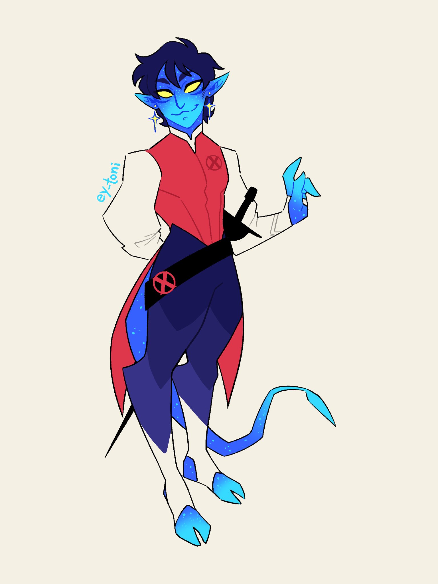 Nightcrawler Chibi