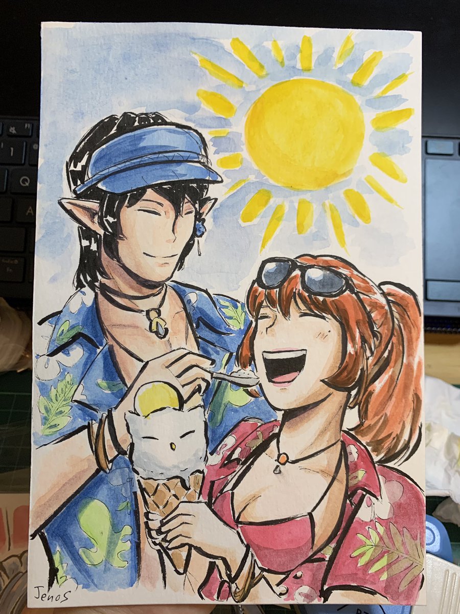 「Commissions from Makers Quest! Thank you for commissioning!!」Jenos ...